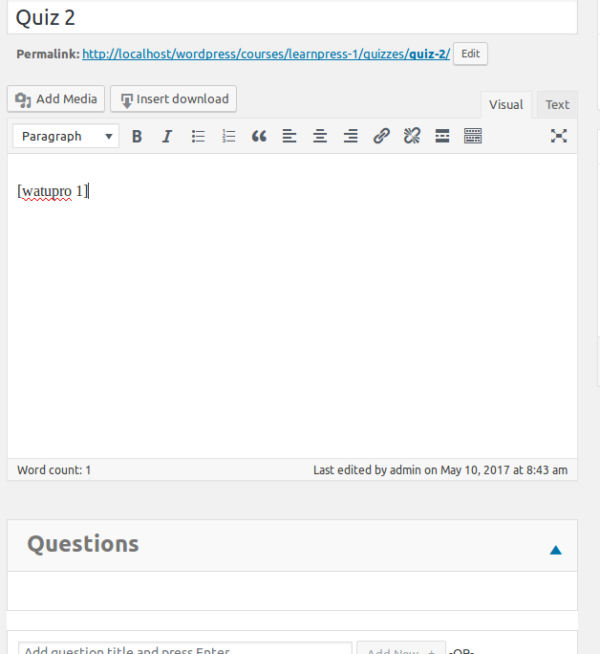Quizzes For LearnPress | CalendarScripts Blog